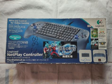 Logicool Netplay Playstation 2 Keyboard Controller Video Gaming Gaming Accessories