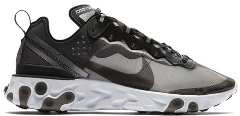 Nike React Element 87 Anthracite Black