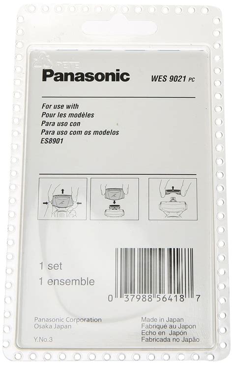 Panasonic Wes9021pc Mens Electric Razor Replacement Set