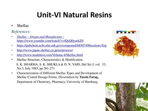 Shellac Powerpoint Slides Learnpick India