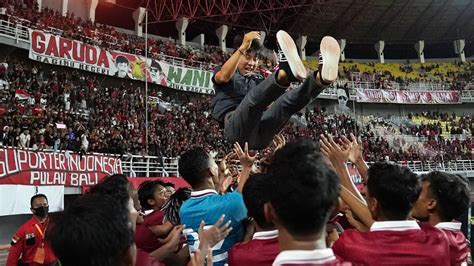 Timnas Indonesia U 19 Menang Dramatis Shin Tae Yong Bicara S