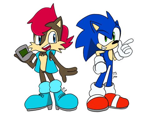 Sonic And Sally By Rubyfonzie2007 On Deviantart