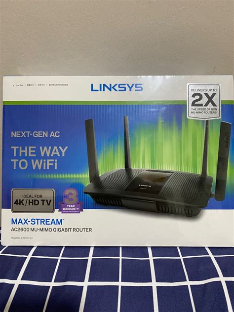 Linksys Gigabit Router Computers And Tech Parts And Accessories Networking On Carousell