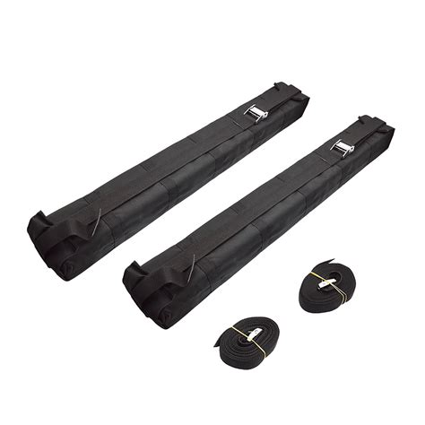 Buy Universal Car Soft Roof Rack Pads Luggage Carrier System For Kayak Surfboard SUP Canoe