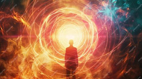 Premium Photo Electromagnetic Field Around Man Woman Person