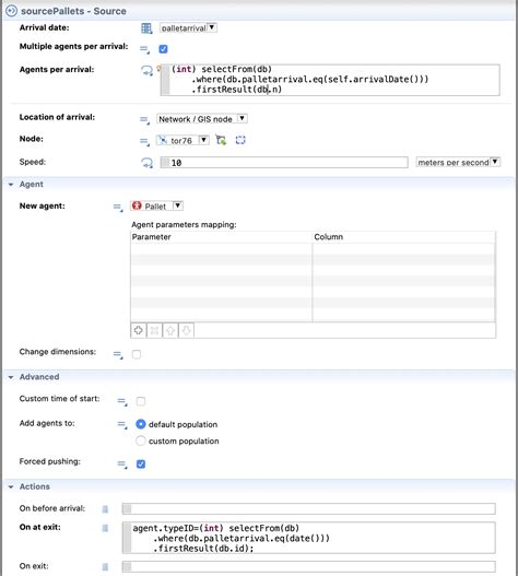 Anylogic Problem Getting Only One Color For Every Pallet Type Id Stack Overflow