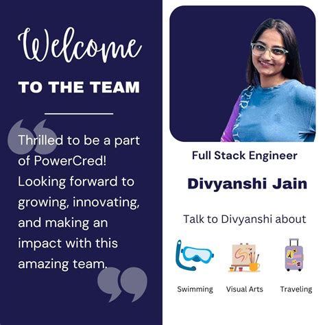 Shrinivas Deshmukh On Linkedin Im Thrilled To Announce That Divyanshi