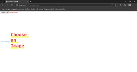 Flutter Image Picker Shows A Choose File Button On Web Issue Flutter Flutter GitHub
