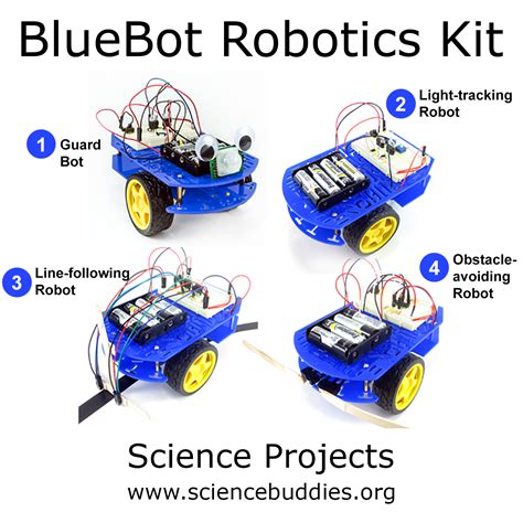 Four Fun Builds In One Bluebot Robotics Kit Science Buddies Blog