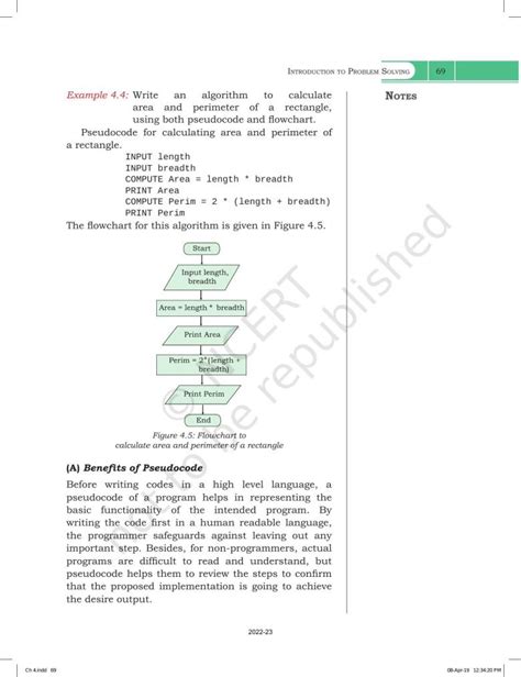 Ncert Book For Class 11 Computer Science Chapter 4 Introduction To