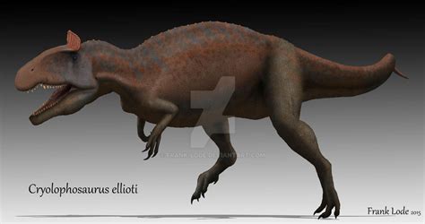 Cryolophosaurus Ellioti By Frank Lode On Deviantart