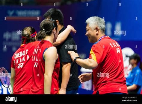 Chinese Badminton Players Chen Qingchen Jia Yifan Defeat South Korean