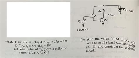 Solved 44 56 In The Circuit Of Fig 4 85 IS1 2IS2 6 B Chegg