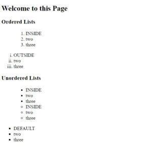 HTML Programs With Their Input And Output