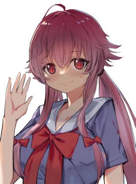 Gasai Yuno Mirai Nikki Drawn By Orobou Danbooru