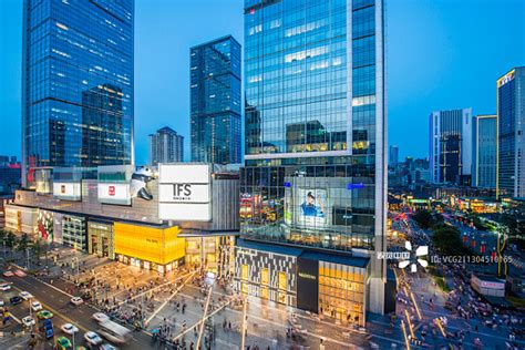 成都ifs国际金融中心图片素材下载 正版图片vcg211304510165 Vcg Com
