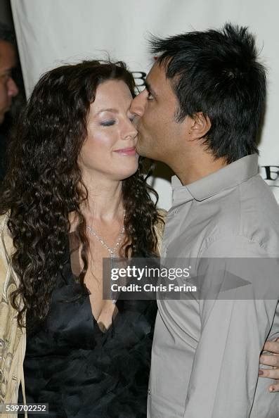 Singer Sarah Mclachlan And Husband Ashwin Sood Arrive At The Bmg