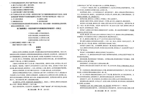 2024年济南高三三模高考针对性训练各科试卷及答案（附试卷真题解析）