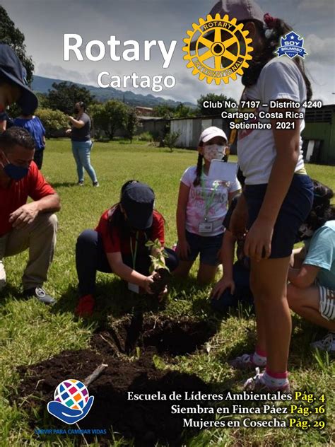 Club Rotario Cartago Revista By Club Rotario De Cartago Issuu