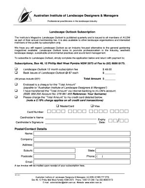 Fillable Online AIH Subscription Renewal Fax Email Print PdfFiller