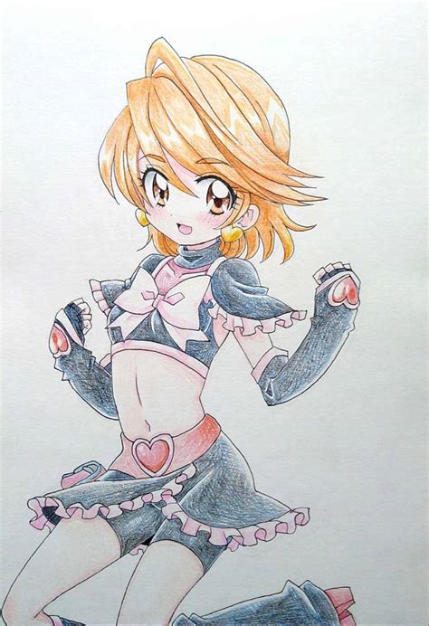 同人手描きイラスト ふたりはプリキュア キュアブラック A5サイズ手描きイラスト｜売買されたオークション情報、yahooの商品情報を
