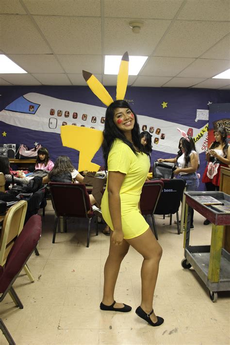 Homemade Pikachu Costume Homemade Halloween Costume Diy Homemade