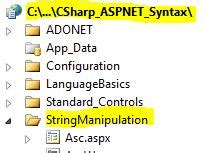 C Sharp LCase Example ASP NET C LCase Syntax Source Code