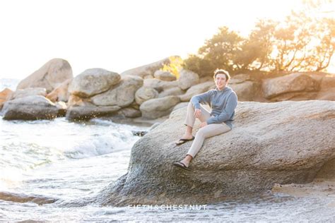 High School Senior Portrait Beach