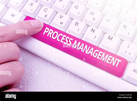 Handwriting Text Process Management Concept Meaning Aligning Processes