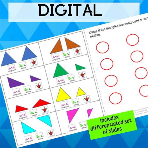 Classifying Triangles Geometry For Special Education Print And Digital