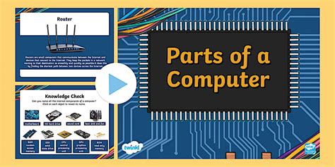 Ks2 Parts Of A Computer Powerpoint Computing