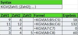 Die Excel KGV Funktion ganz einfach erklärt | Excelhero