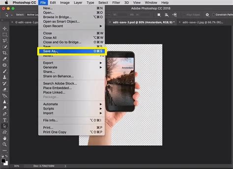 포토샵으로 Psd 를 Png나 로 변환하기