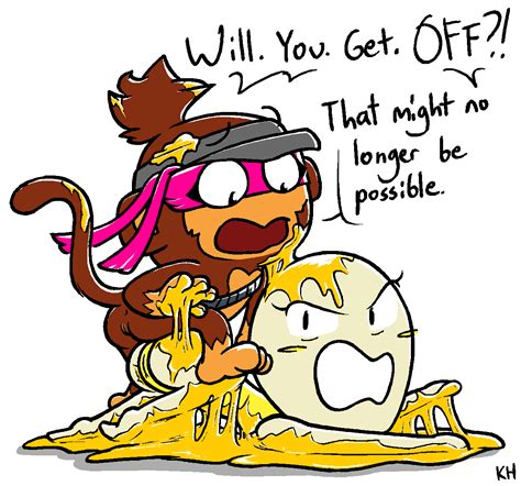 Rule 34 Bloons Tower Defense Dart Monkey Funny Glue Kingheron Artist