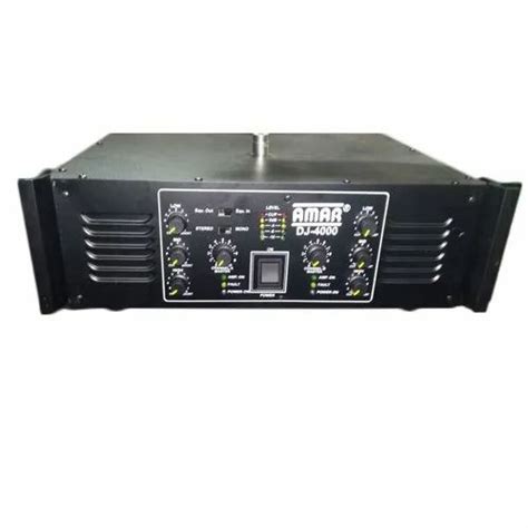 2000 2000 Watts Stereo Dj 4000 Pa Amplifer Model Number Dj 4000