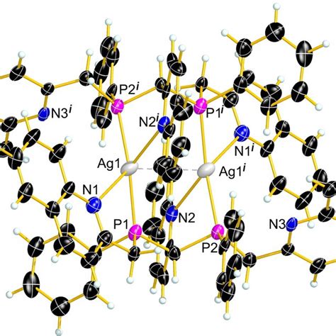 Molecular Structure Of Cluster Complex Cation 2 In The Crystal View Of Download Scientific