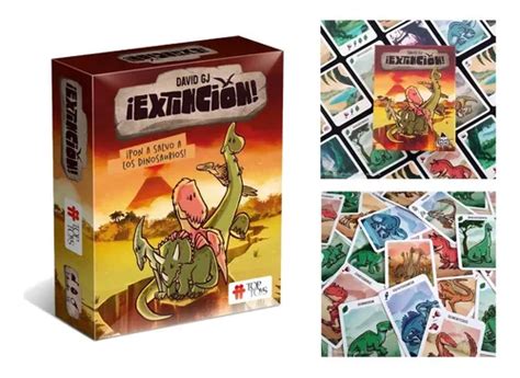 Extinción Cartas Dinosaurios Juego De Mesa Top Toys en venta en Capital