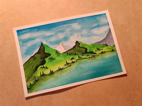 Watercolor Landscapes Skillshare Student Project