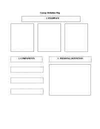 Concept Definition Map Schemes And Mind Maps Storytelling Docsity