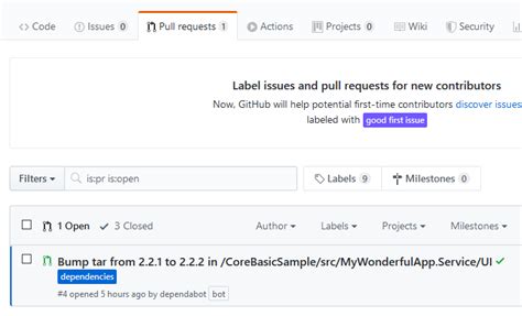 GitHub Security Alerts Codewrecks