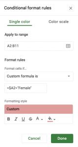 How To Highlight Row Based On Cell In Google Sheets Sheets For Marketers