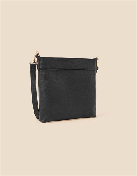 Classic Messenger Bag Black Cross Body Bags Accessorize Global