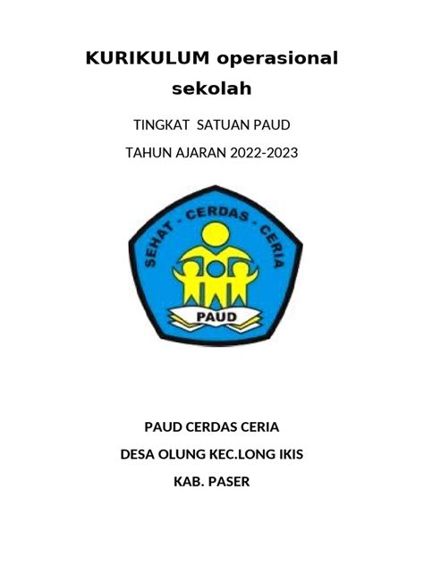 Sampul Kurikulum Pdf