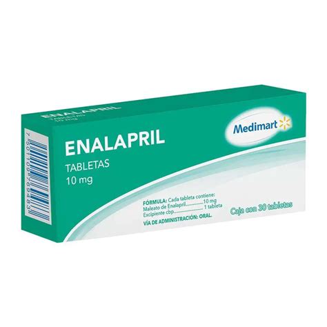 Enalapril Para qué sirve nombre comercial farmacocinética y más