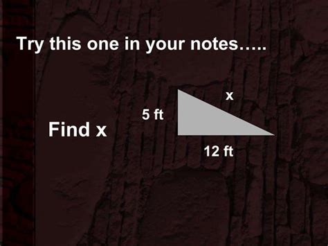 Power Point Pythagorean Theorem Revised PPTX Physics Science