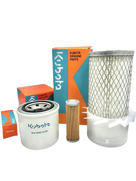 Filter Set Kubota Paouris Parts