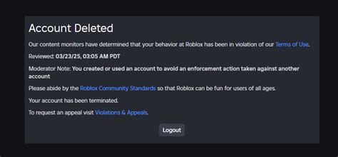 Falsely Banned For Creating Or Using An Account To Avoid An Enforcement Action Taken Against