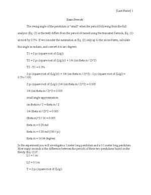 LAB 5 Physics Lab Report Force Vs Acceleration Lab Report Purpose The Purpose Of This