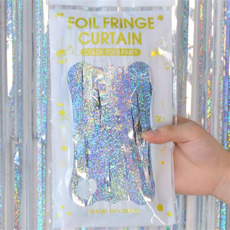 Badu Bg Фон за завеси за парти Декорация за рожден ден Моминско парти Блестяща мишура Ресни