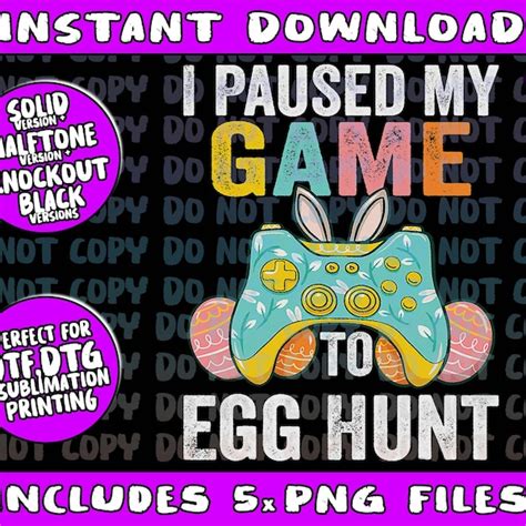 I Paused My Game Etsy